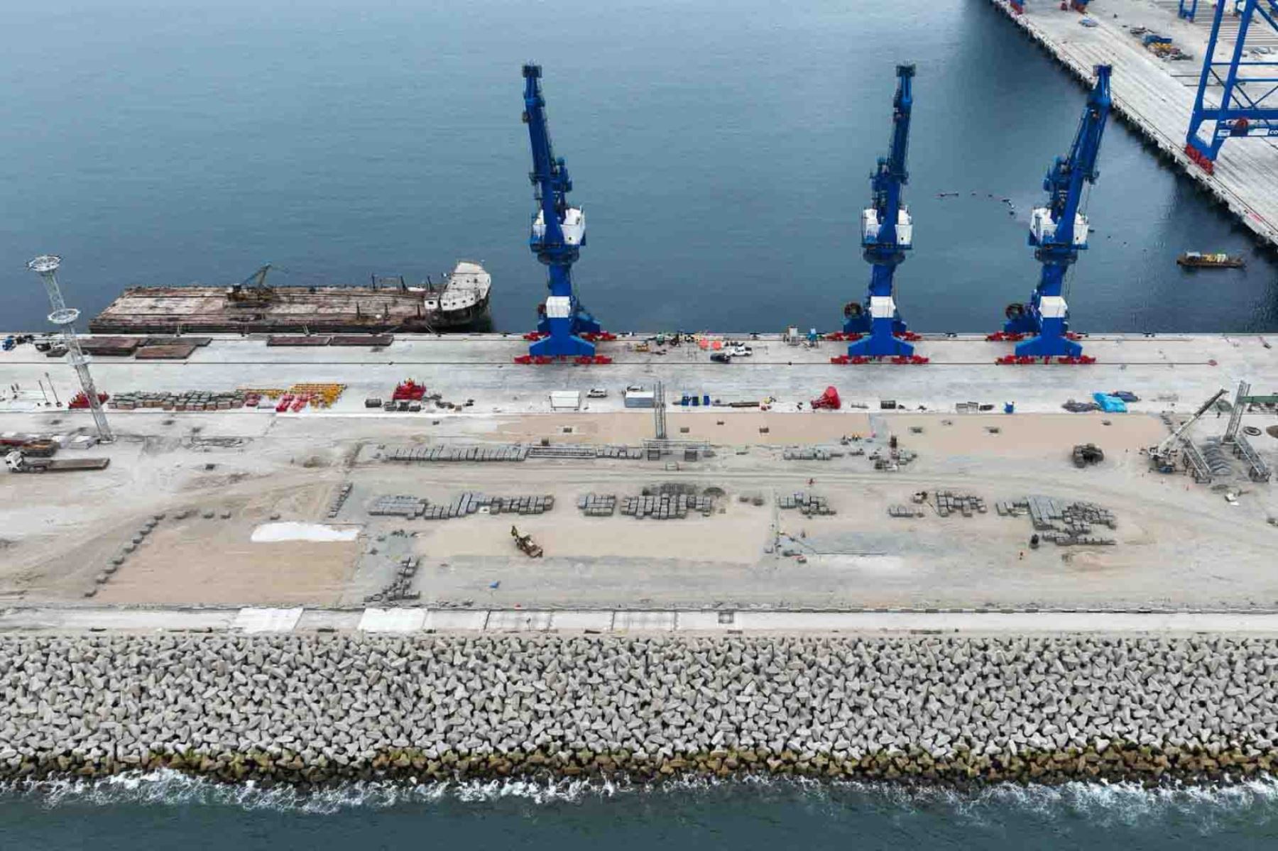 Megapuerto de Chancay: construcción del terminal portuario presenta ...