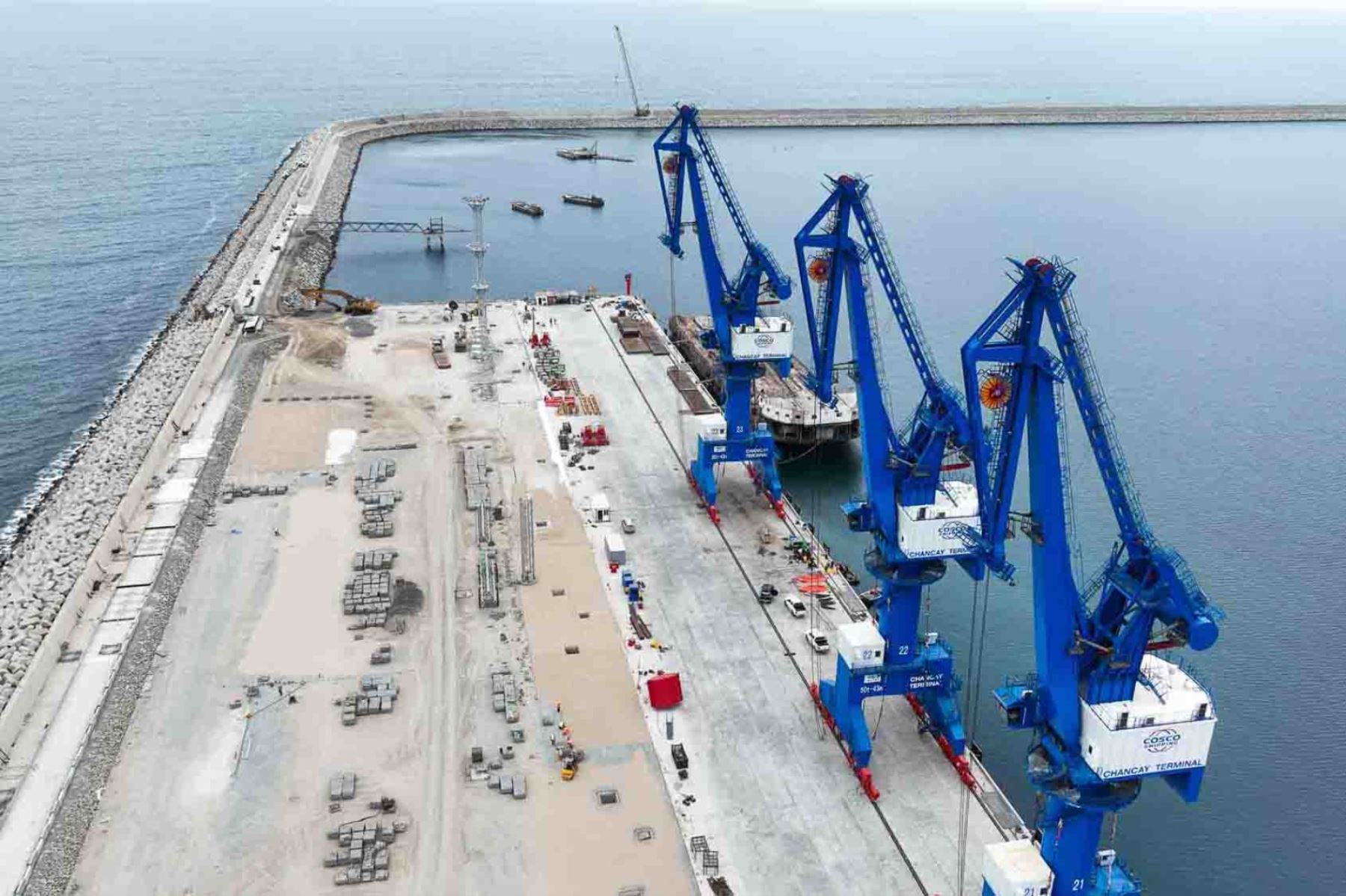 Megapuerto de Chancay: construcción del terminal portuario presenta ...