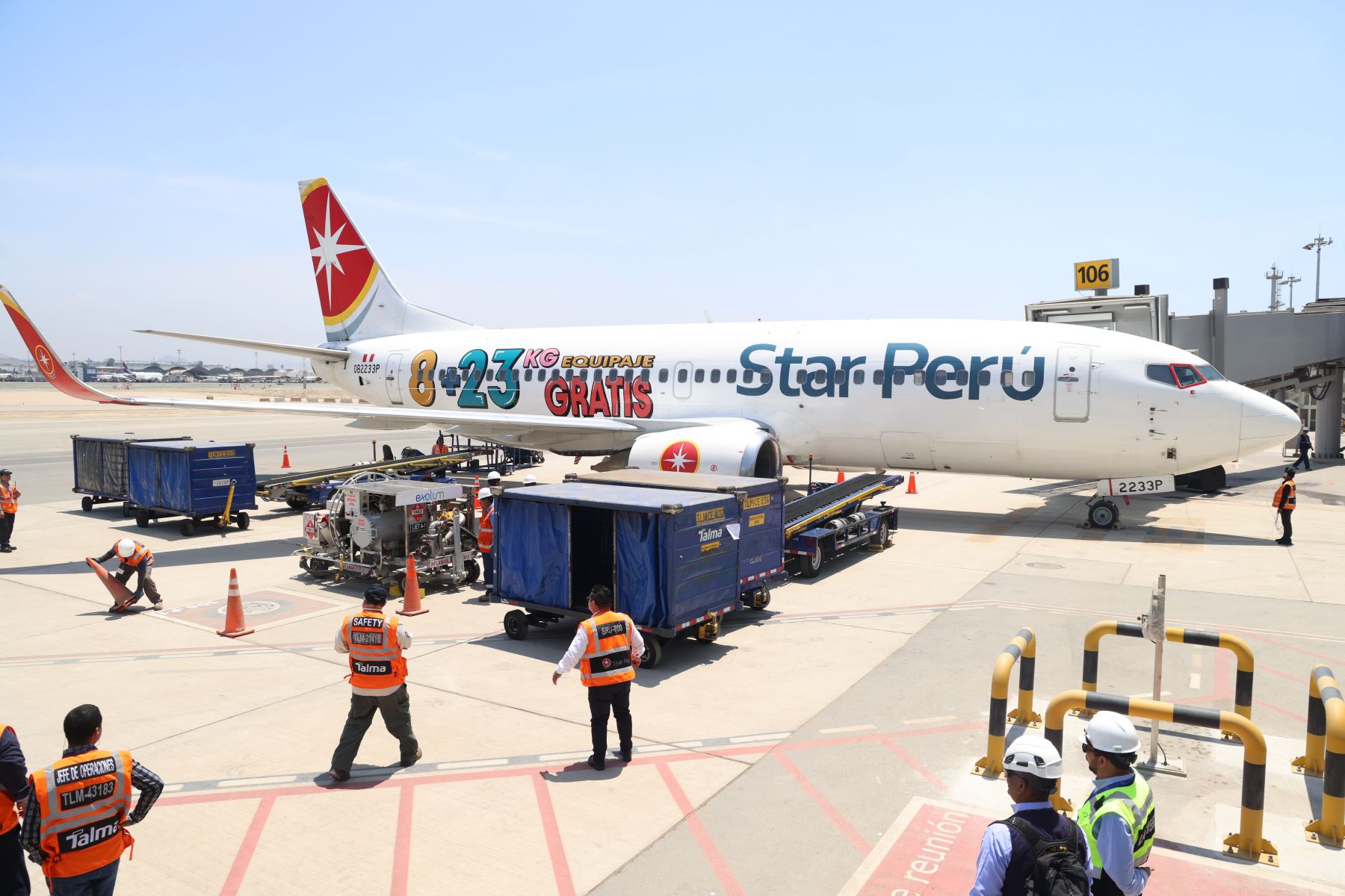Se realizó el primer vuelo de prueba en el Nuevo Aeropuerto Jorge Chávez [FOTOS]