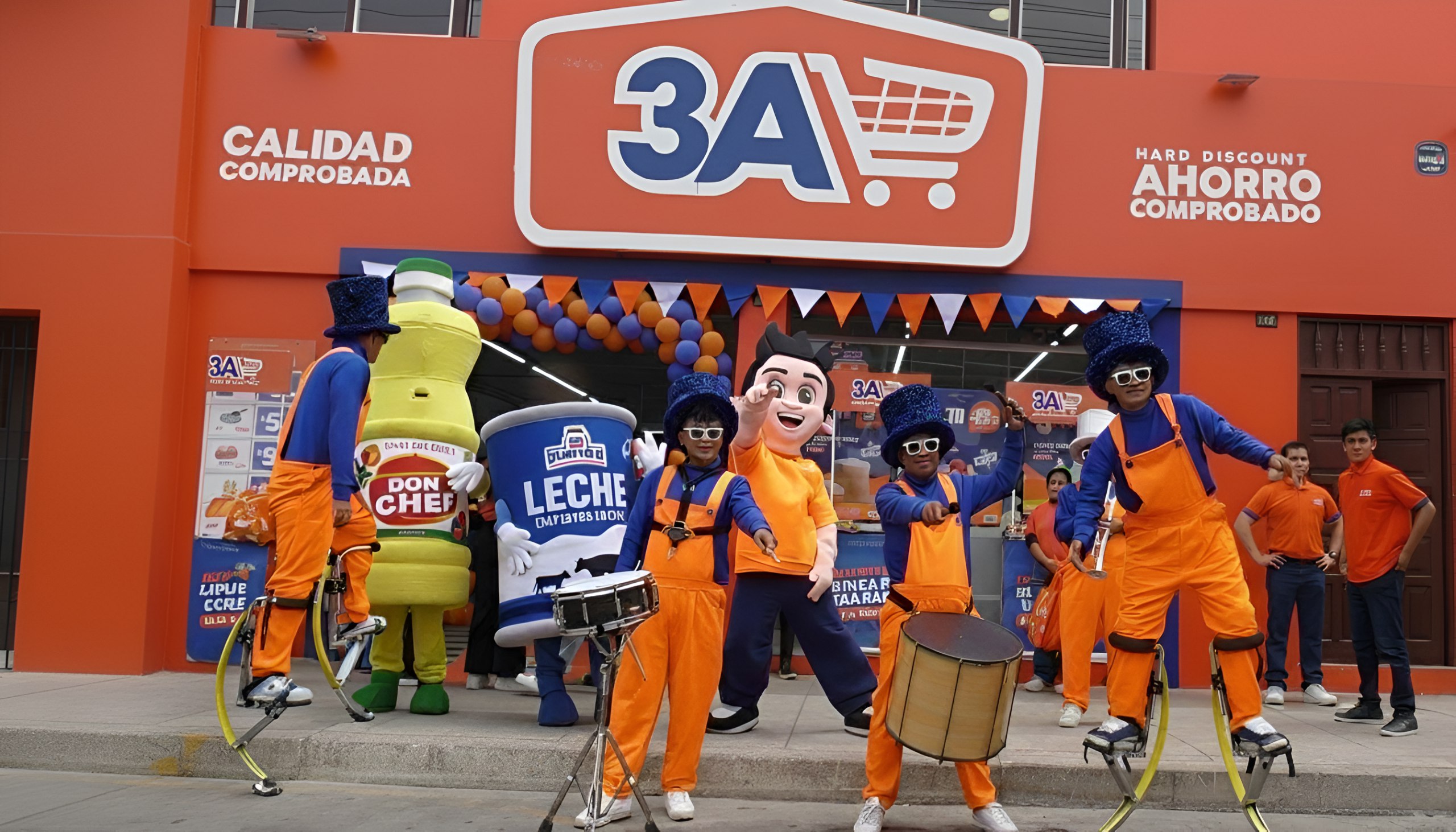 Tiendas 3A, del Grupo AJE, celebra la apertura de su local 200: ¿a ...