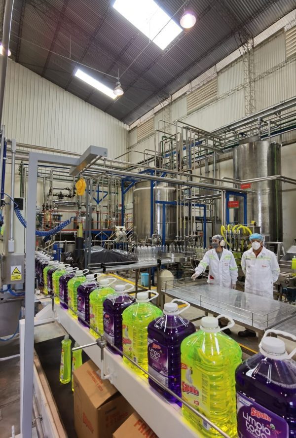 Alicorp inaugura línea de producción de Sapolio en Bolivia