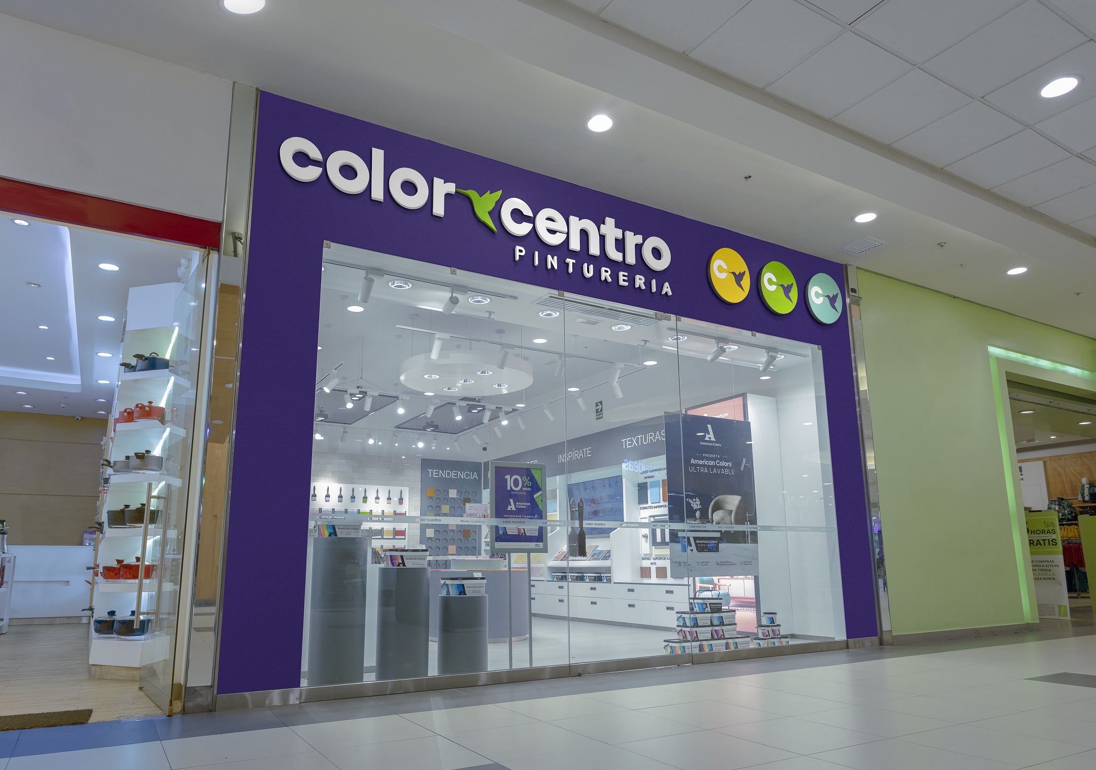 Color Centro inaugura su primera tienda de pinturas en centro comercial ...