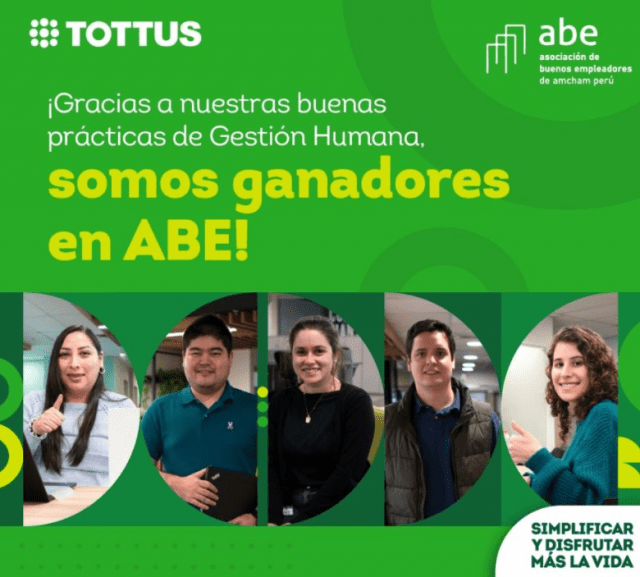 Tottus recibe importante premio por sus prácticas de trabajo flexible y ...