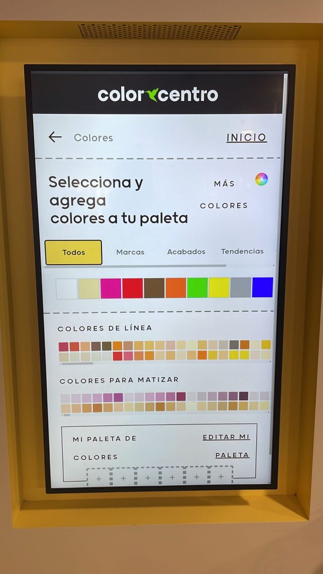 Color Centro renueva su tienda principal con pantallas interactivas y ...