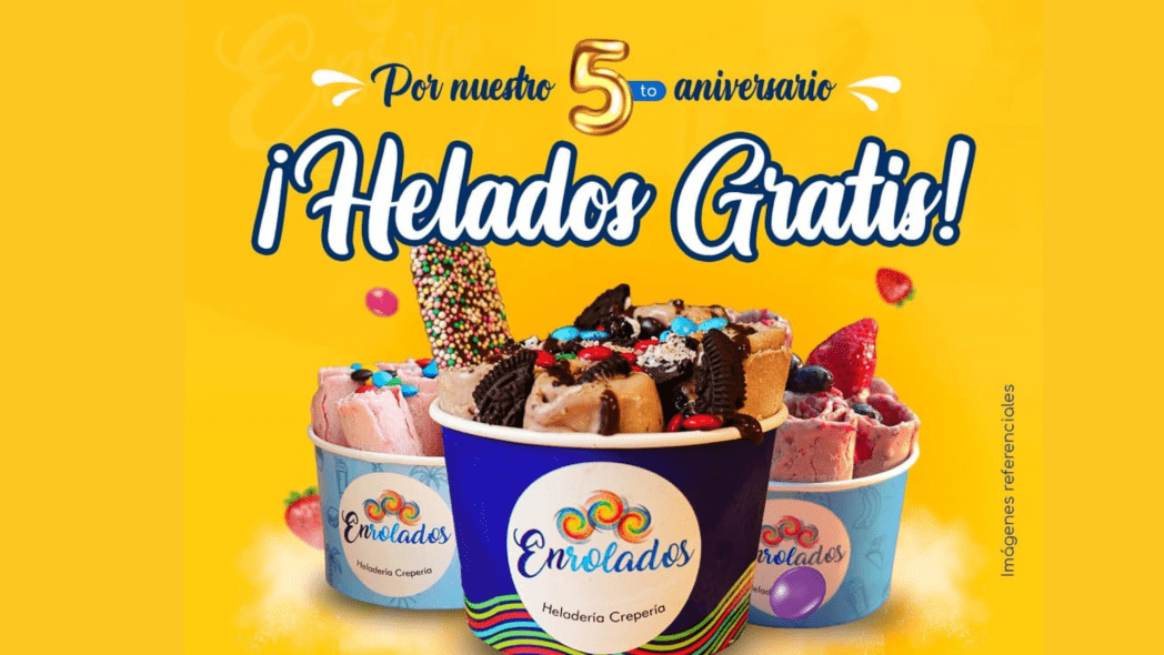 Enrolados regalará helados este 28 de enero en sus 8 locales en Lima ...