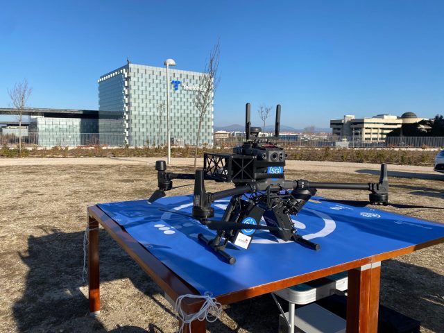 Telefónica pone a prueba el delivery con drones usando tecnología 5G