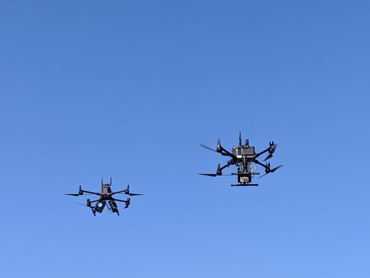 Telefónica pone a prueba el delivery con drones usando tecnología 5G