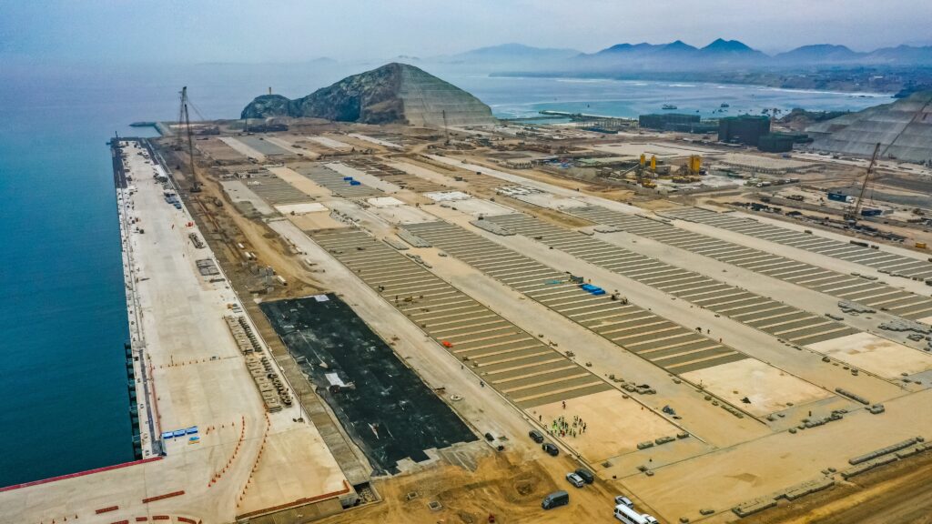 Megapuerto de Chancay: Construcción del terminal portuario presenta un ...