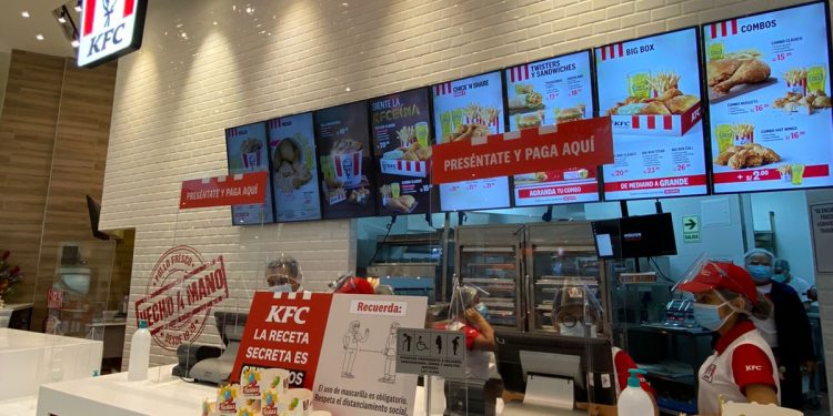 Perú: KFC y Pizza Hut llegan al centro comercial Mallplaza