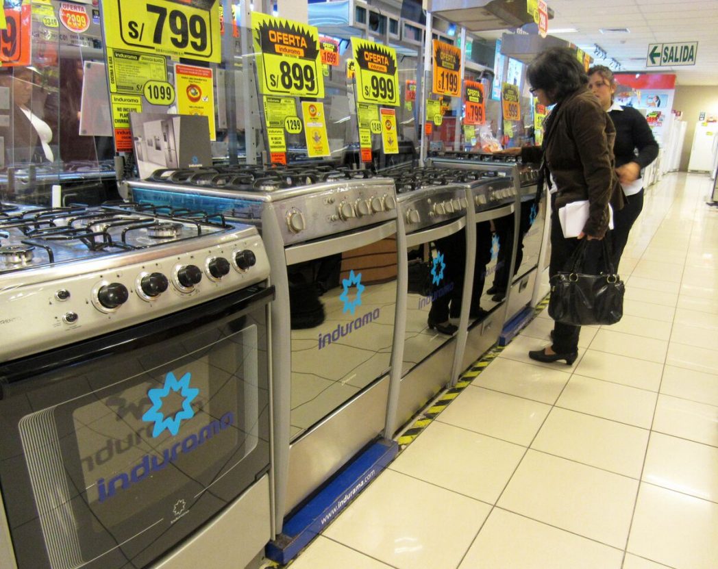 La venta de línea blanca en provincias supera al mercado de Lima