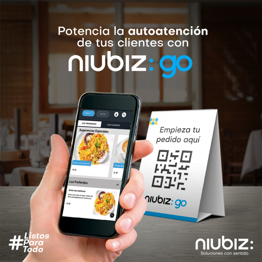 Niubiz go apunta a la autoatención de pedidos en los restaurantes