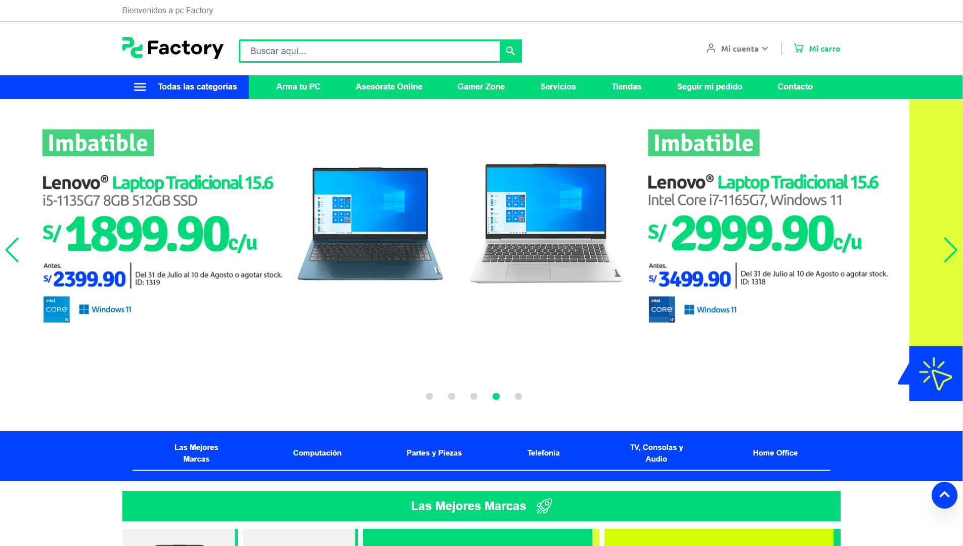 Pc Factory lanza su tienda virtual en Perú y se alista para abrir sus ...