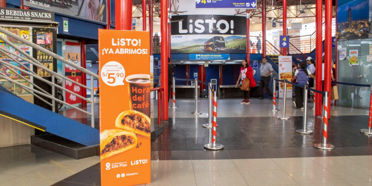 LiSTO! amplía su presencia en Lima con la apertura de una tienda en terminal de Cruz del Sur