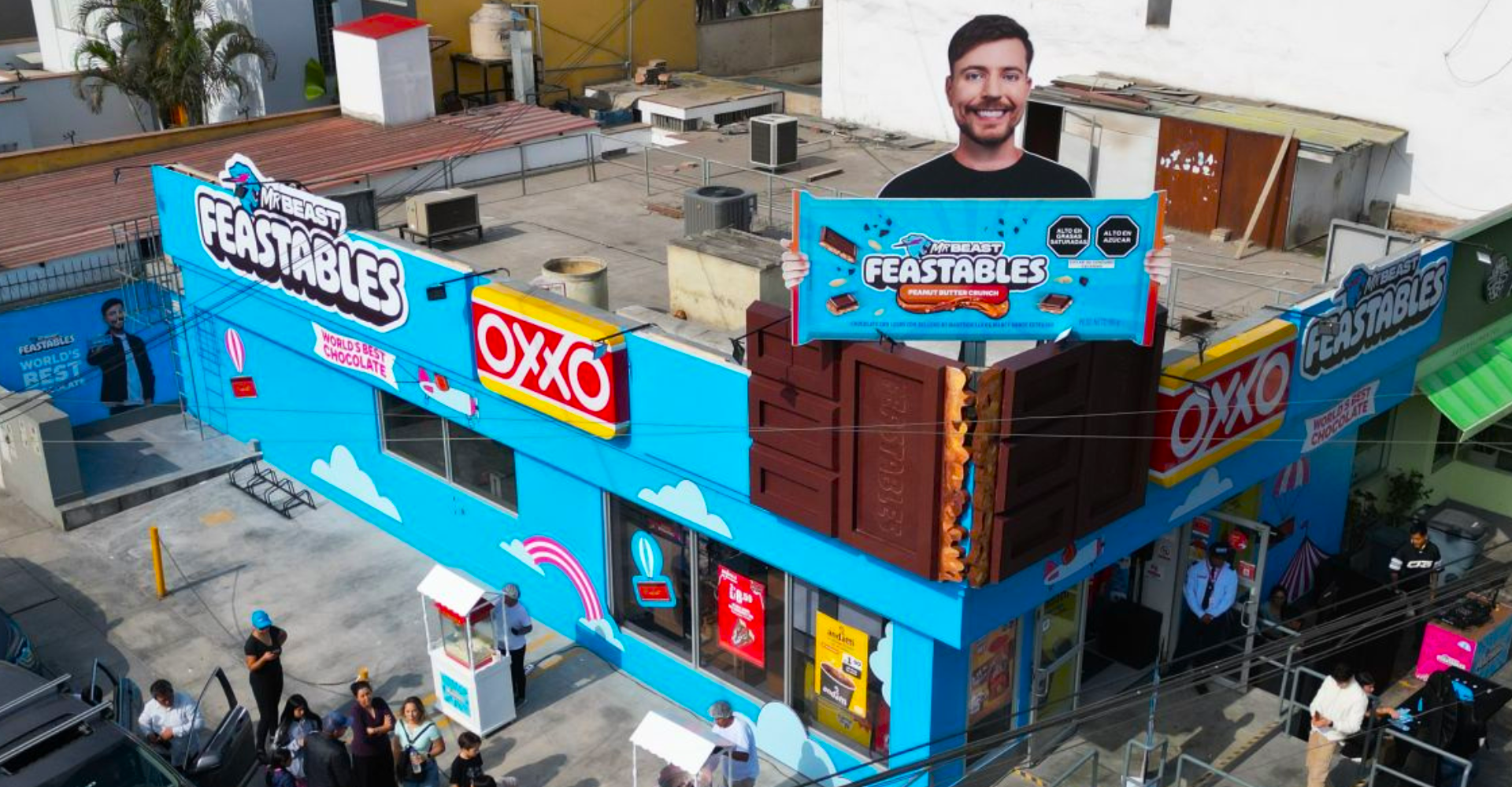 Youtuber MrBeast abre en Perú su primera tienda temática junto a Oxxo ...