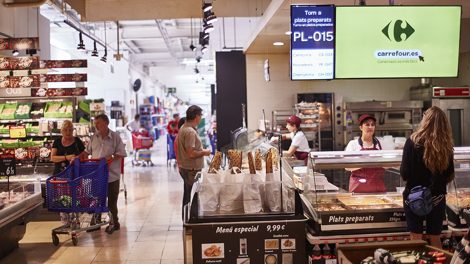 Carrefour mejora la experiencia de compra mediante el Digital Signage