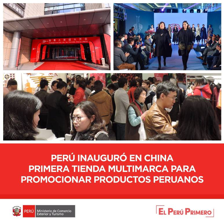 Perú inauguró en China su primera tienda multimarca | Perú Retail