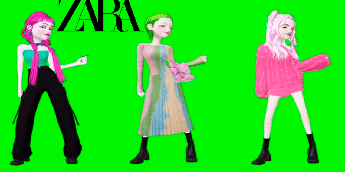 Zara estrena nueva colección en metaverso con artículos phygital