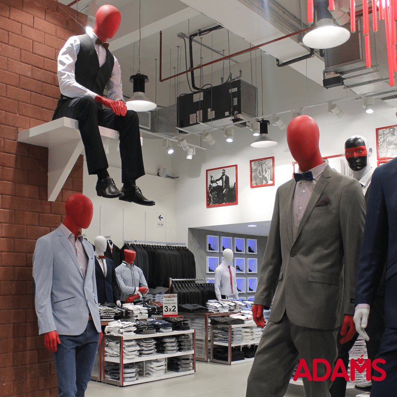 Tiendas Adams: la marca de hombres que sorprende en redes sociales