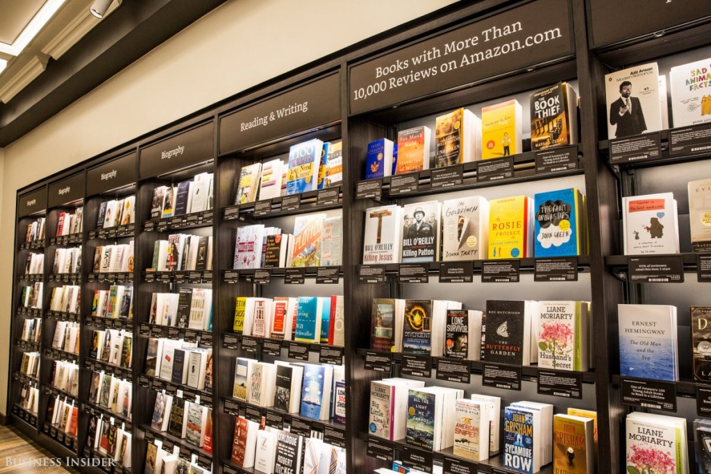 Conoce la nueva librería de Amazon en Nueva York