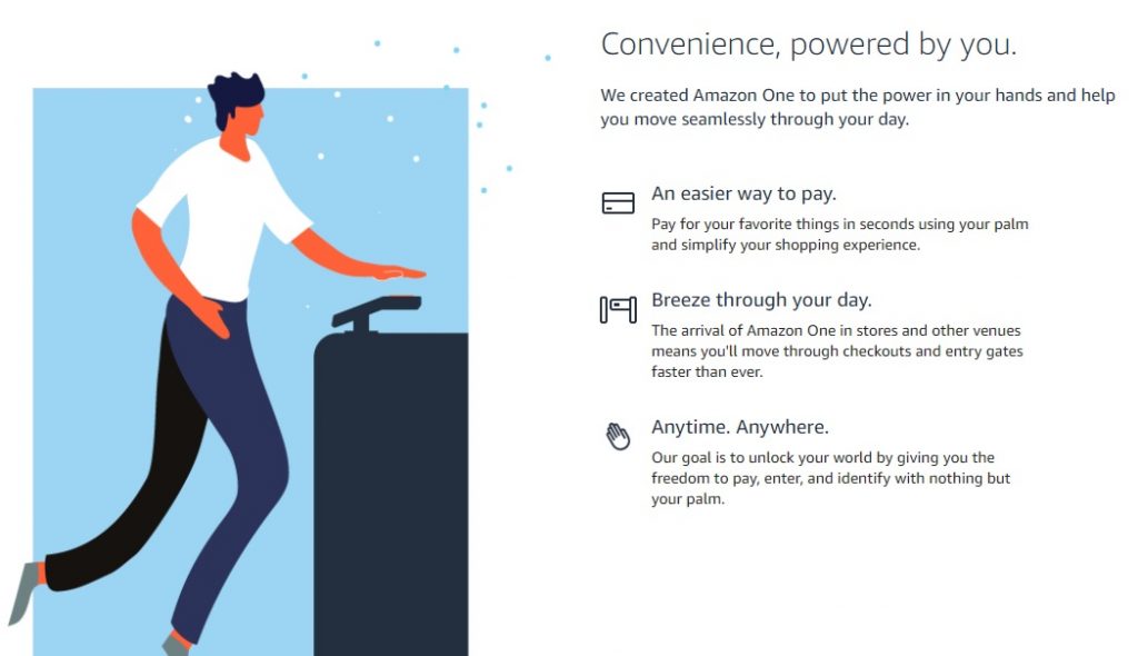 Amazon One se pondrá a prueba en siete Whole Foods Market