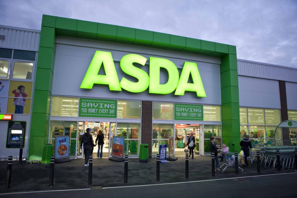 Asda reportó su primer aumento trimestral de ventas luego de tres años