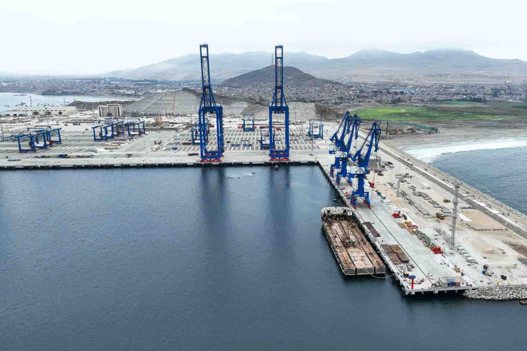 Megapuerto de Chancay alcanza el 93% de avance, con equipamiento ...
