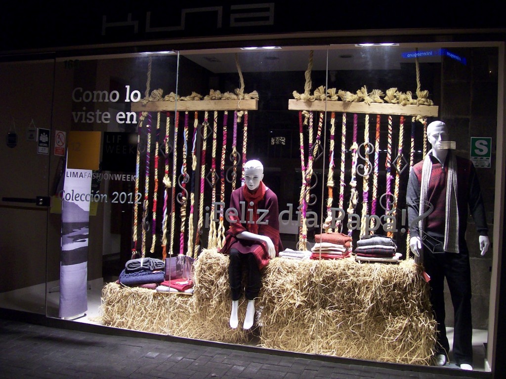 La teatralidad en los escaparates viene ganando espacio