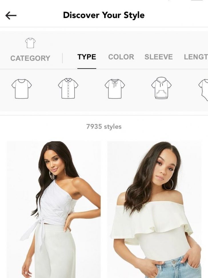 Forever 21 incorpora inteligencia artificial en búsquedas de su portal web