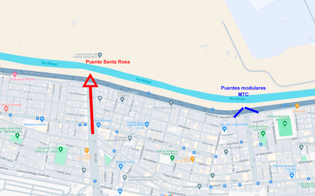 Gobierno francés construirá el Puente Santa Rosa para conectar el ...