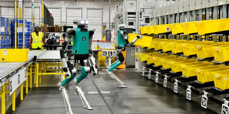 Amazon supera el millón de robots e implementa DeepFleet, su nueva inteligencia artificial