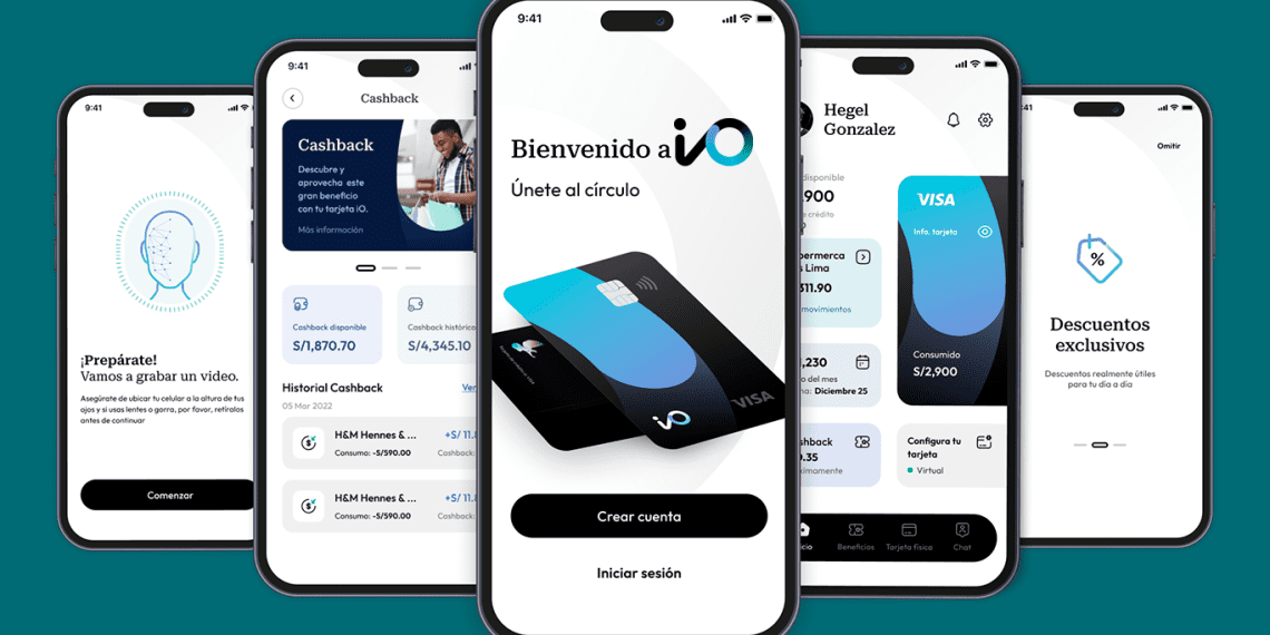 Credicorp lanza iO, su modelo de neobanco en Perú con una tarjeta de ...