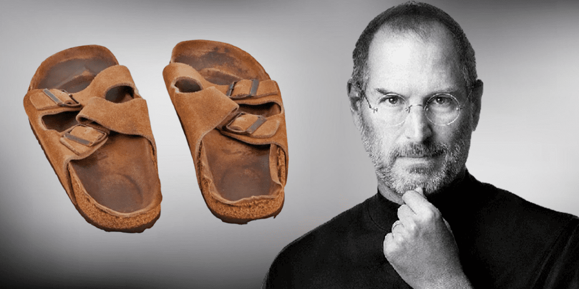 ¿Quién da más? Estas sandalias que usó Steve Jobs se subastarán por una ...