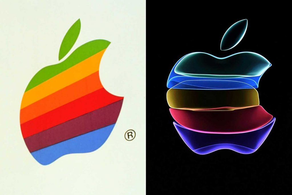 Apple apela a su logo de 1977 para vender su nuevos productos