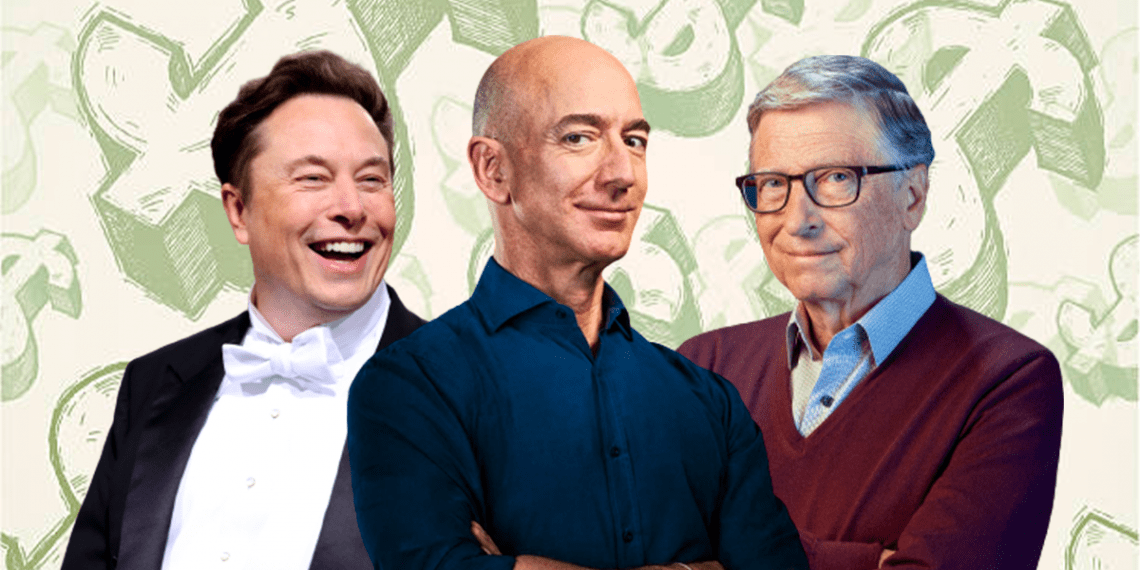 Estos son los 10 estadounidenses más ricos del 2022