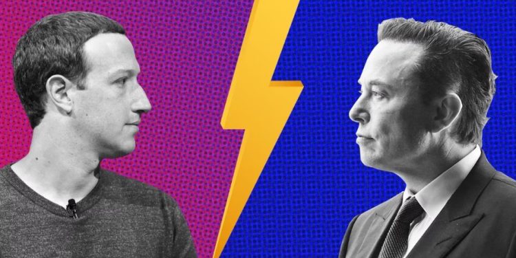 Elon Musk anuncia que su pelea con Mark Zuckerberg se transmitirá por su red social X
