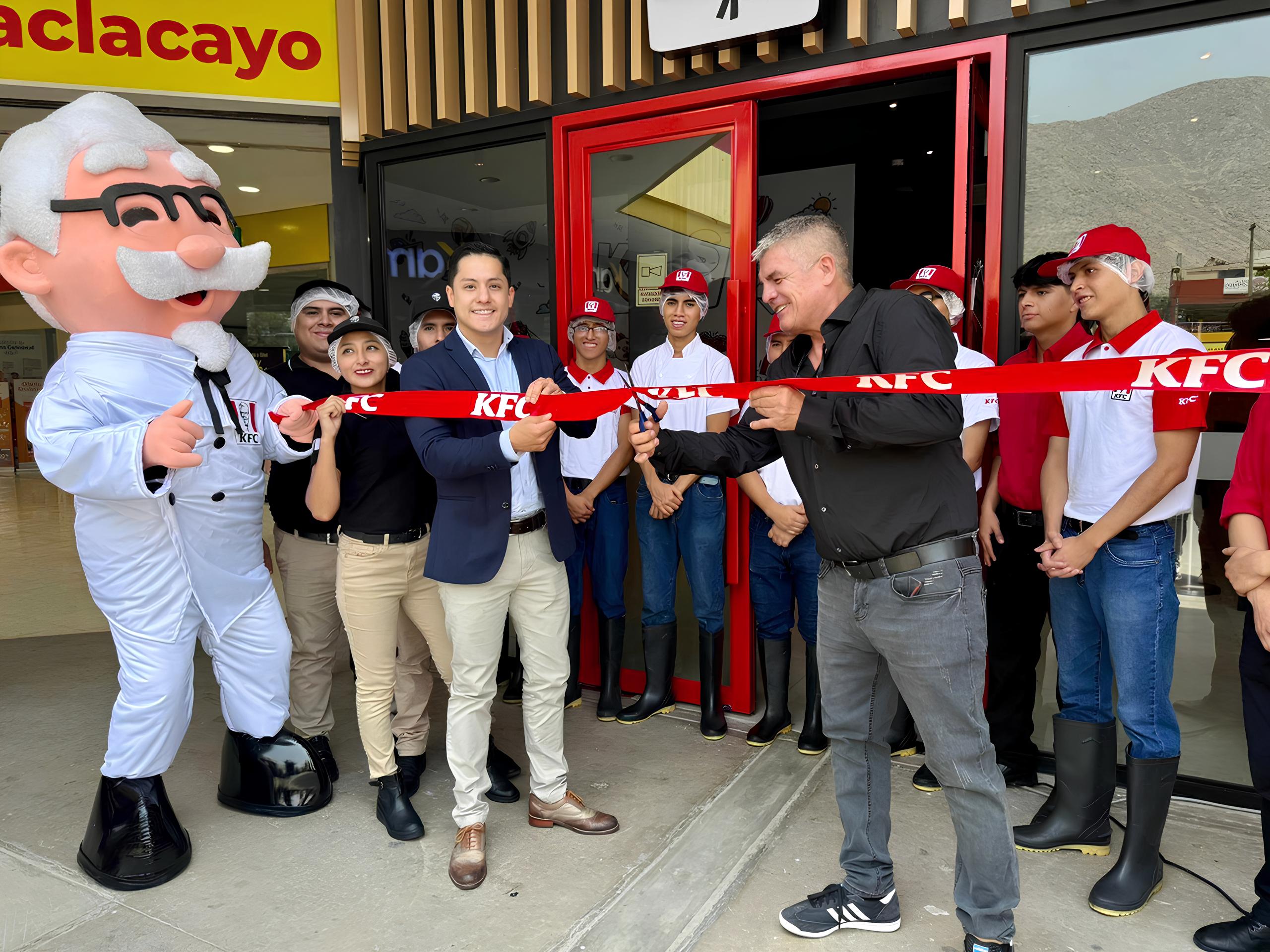 KFC refuerza su presencia en Perú con la apertura de su primer local en ...