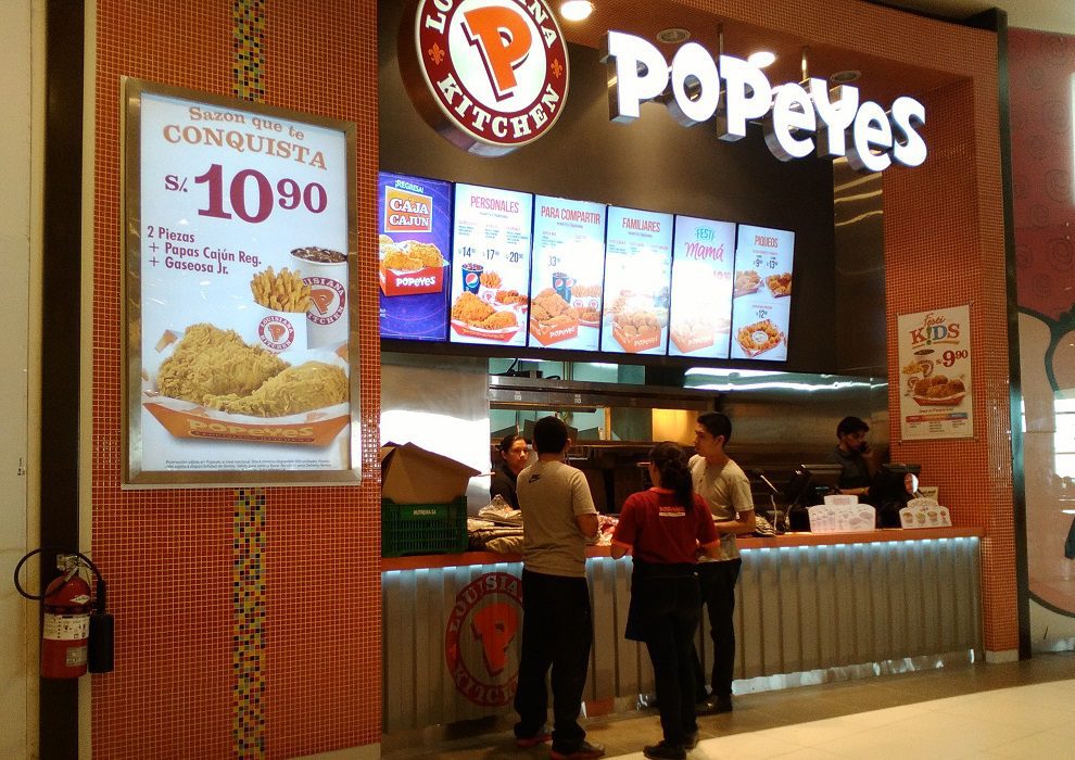 Popeyes cumple cinco años en el Perú | Perú Retail