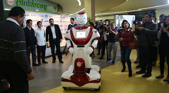 Conozca al robot que cuidará La Rambla de San Borja en Perú | Perú Retail