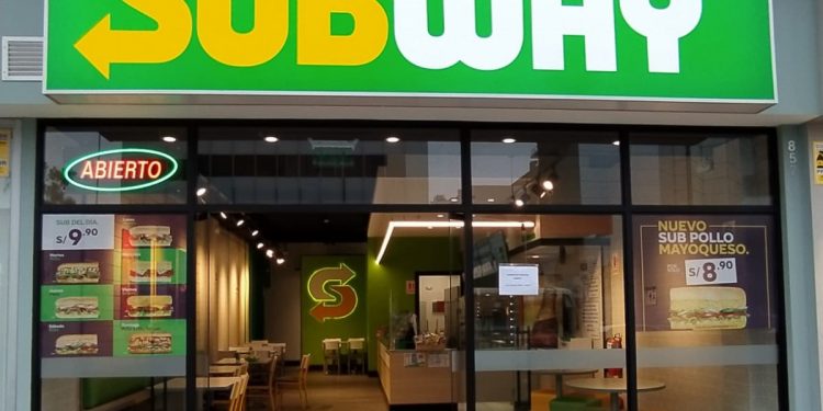 Perú: Subway abrirá siete nuevos restaurantes este año