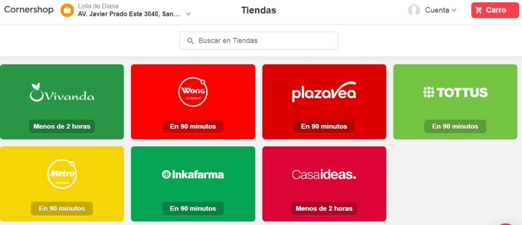 App mexicana: Cornershop ya opera con retailers en Perú