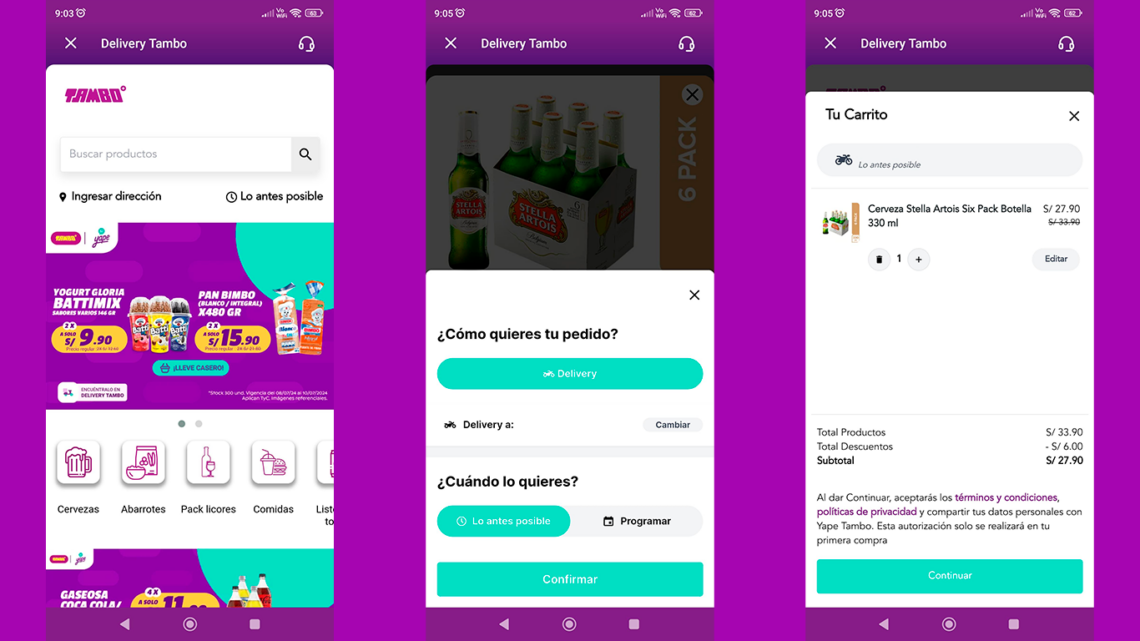 Ahora podrás pedir delivery de productos de Tambo desde tu Yape: ¿Cómo ...
