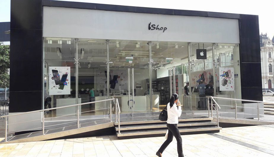 Asaltan tienda iShop ubicada en el Cercado de Lima | Perú Retail