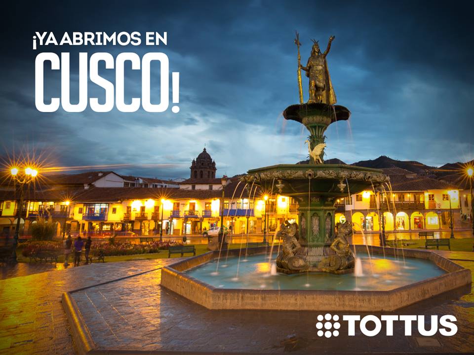 Tottus aumenta sus ingresos 4.3 % durante el primer trimestre en Perú