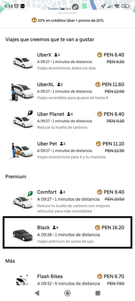 Uber anuncia el lanzamiento de su servicio de lujo "Uber Black" en Lima ...