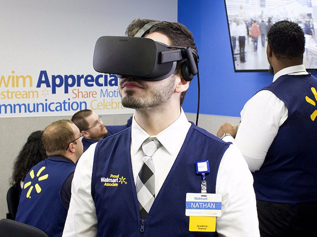 Walmart utiliza la realidad virtual para entrenar a sus trabajadores