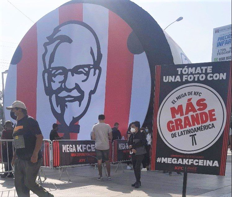 KFC lanza en Perú su experiencia inmersiva más grande de Latinoamérica